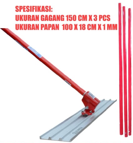 Jual Alat Perata Beton Manual Bull Float | Toko Alat Konstruksi Jakarta ...
